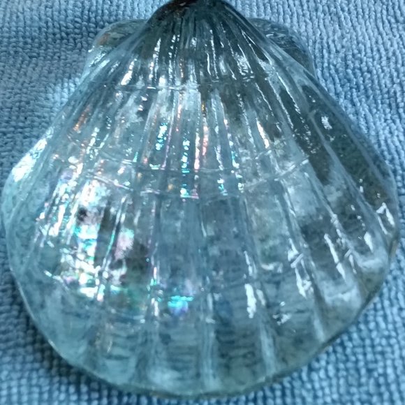 Accents | Seashell Glass Paperweight | Poshmark